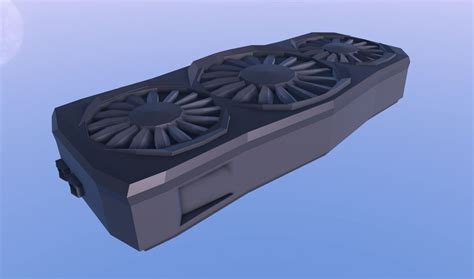 Low Poly Computer Gpu By Totallynatural On Deviantart