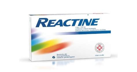 Reactine 6cpr 5mg 120mg Rp