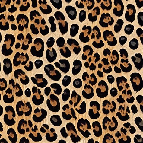 Premium Ai Image Leopard Skin Pattern