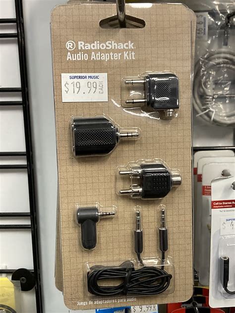 Radio Shack Audio Adapter Kit New Reverb