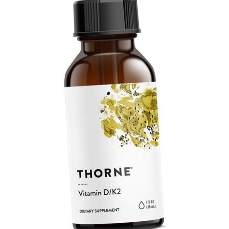 Купить Витамин Д К2 Thorne Research Vitamin D/K2 30 мл, цена 1185.03 ...