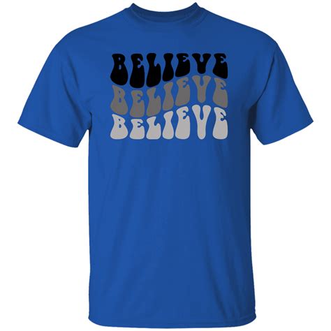 T Shirt Motivation Believe Assorted Colors Accra Pala