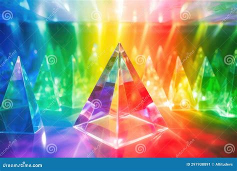 Bokeh Effect From Light Passing Through A Prism Stock Image Image Of Dispersion Bokeh 297938891