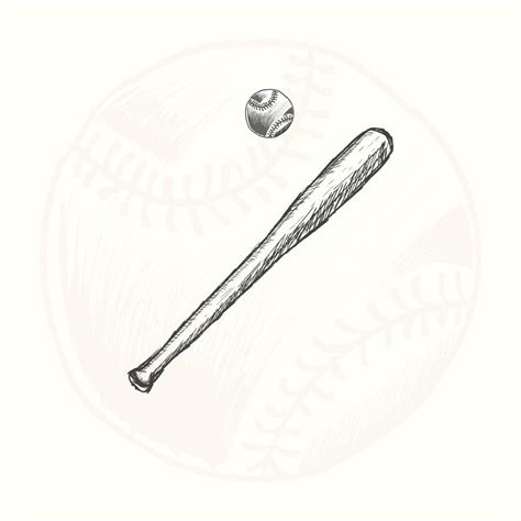 How To Draw A Realistic Baseball Bat