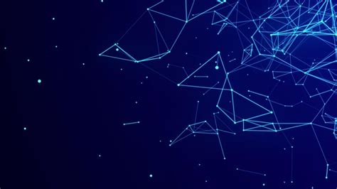 Premium Photo Abstract Digital Blue Background Plexus Effect Network Connection Structure 3d