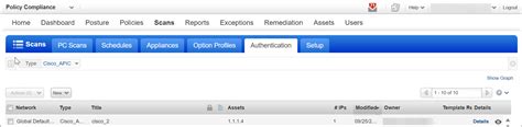 Set Up Cisco Apic Authentication