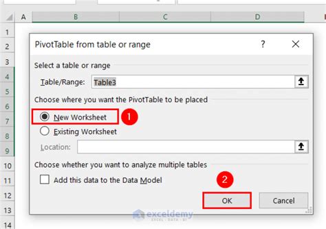 Create A Table In Excel Based On Cell Value Easy Methods