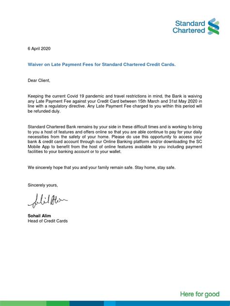 Late Fee Waiver For Credit Cards Pdf