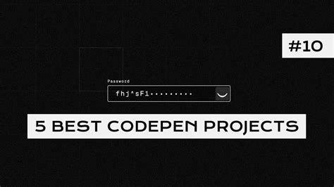 5 Best Codepen Projects 10 Html Css And Javascript Youtube