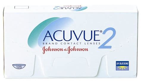 Контактные линзы JOHNSON & JOHNSON ACUVUE2 (6) - Stiloptika