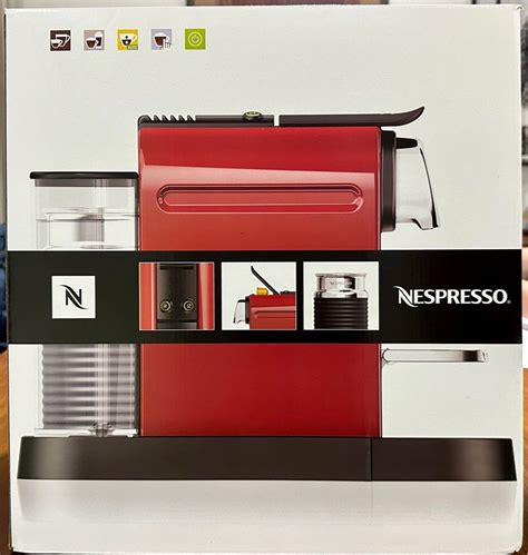 Nespresso Citiz And Milk Coffee Machine Red Tv And Home Appliances Kitchen Appliances Coffee
