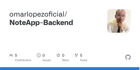 GitHub Omarlopezoficial NoteApp Backend