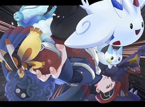 Safebooru - 1boy altaria backpack bag black hair closed mouth commentary request garchomp grey ...