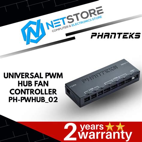 PHANTEKS UNIVERSAL PWM HUB FAN CONTROLLER PH PWHUB Lazada