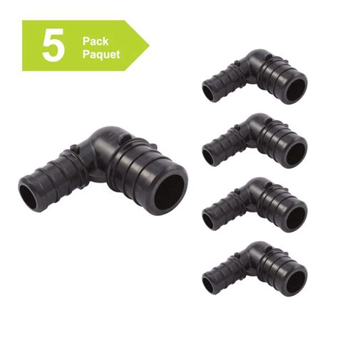 Sharkbite 34 Inch X 12 Inch Plastic Pex 90 Degree Elbow Fitting For
