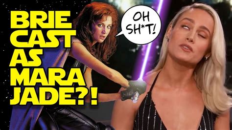 Brie Larson Cast As Mara Jade Kathleen Kennedy Getting Ousted From