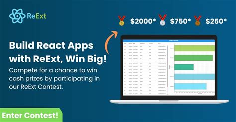 Build A React App And Win 2000 Announcing The Reext Contest Win Big