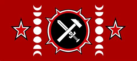 Flag Of The Strasserist Lunar Colony By Wolfmoon25 On Deviantart
