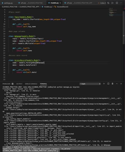 Model Migrations Using Django Cant Migrate Stack Overflow