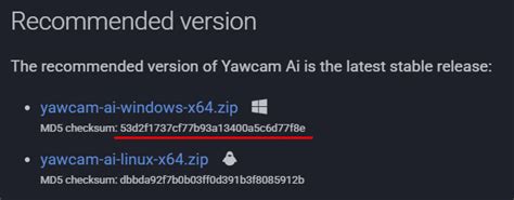 Verify Checksum Yawcam Ai Verify Checksum Yawcam Ai