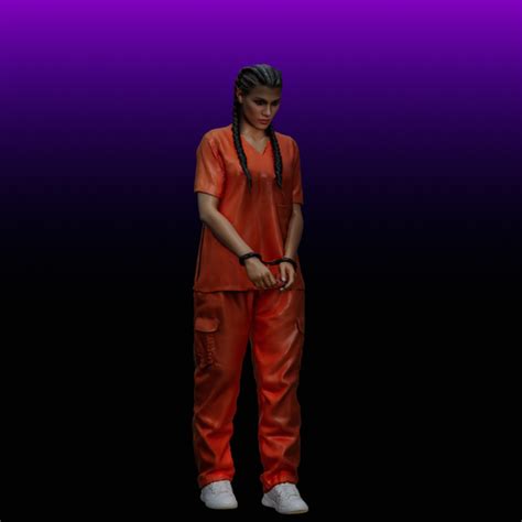 🎮 Gta 6 Lucia Prison Outfit Stl Figure・ Stl File For 3d Printing・cults