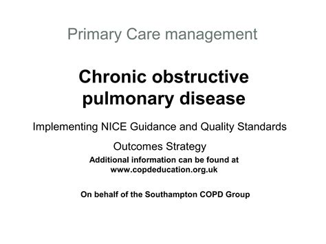 Implementing Nice Guidance And Quality Standards Outcomes Strategy Ppt