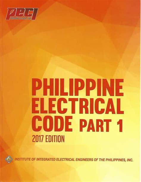 Philllipine Electrical Code 2017 Part 1pdf