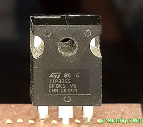 Tip3055 Npn Bjt Exasub