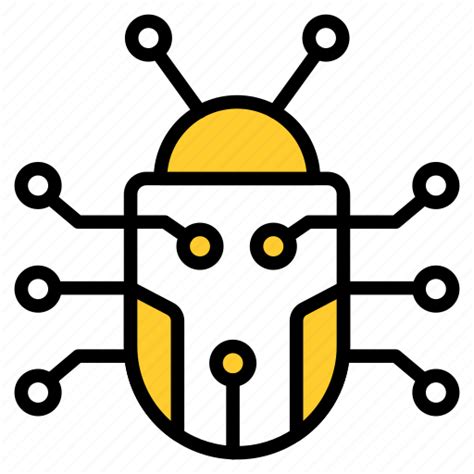 Bug Technology Robot Insect Icon Download On Iconfinder