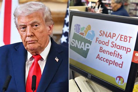 Trump Admin Tells Snap Recipients They Wont Get Food Stamps In