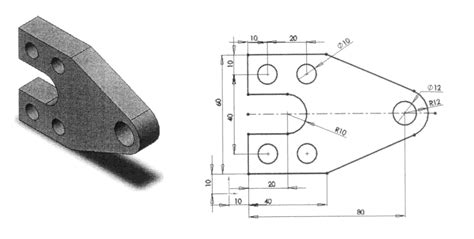 Solved Make The D Sketch Using Solidworks With Showing Chegg