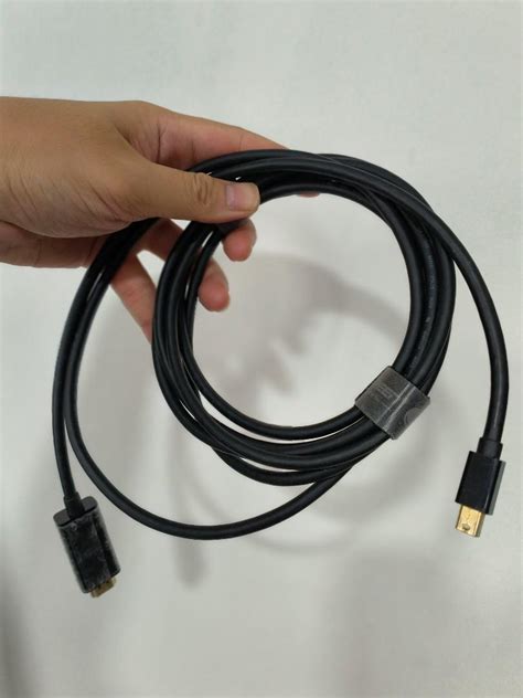 Hdmi To Mini DP Cable Computers Tech Parts Accessories Cables Adaptors On Carousell