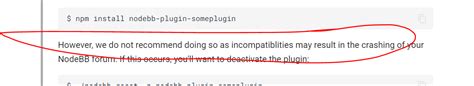 Does Nodebb Provide Support For A User Database Other Than The One It