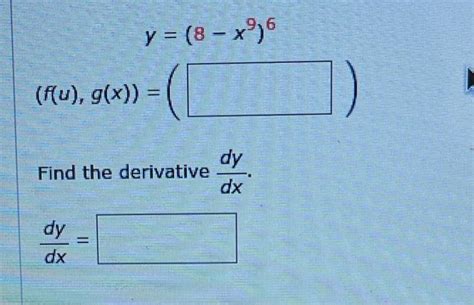 solved write the composite function in the form f g x