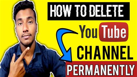 How To Delete Youtube Channel Permanently In Mobile Delete Youtube Channel YouTube