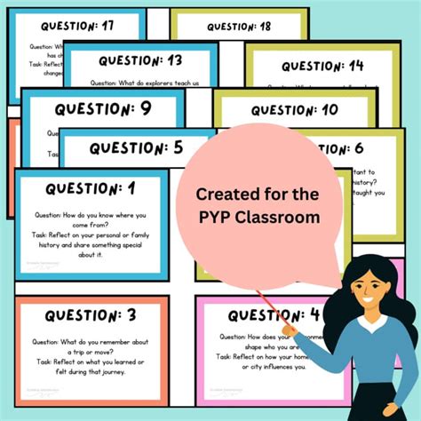 Pyp Reflection Task Cards Where We Are In Place And Time Fast Finisher