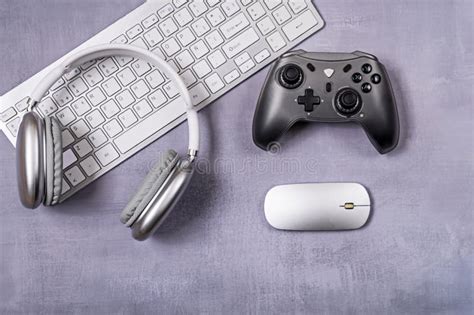 Pc Keyboard Accessories For Playing Video Games With A Gamepad Stock Image Image Of Pc Keyboard Accessories For Playing Video Games With A Gamepad Stock Image Image Of