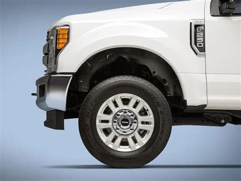 Super Duty 2017 2021 Black Front Wheel Well Liner Accessories