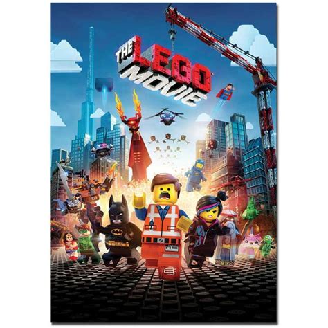 The Lego Movie Poster Official Cinema Wall Art Film Prints A4 A3
