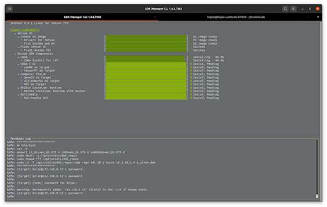 Installing Jetpack On Jetson Tx2 From Nvidia Sdk Manager Docker