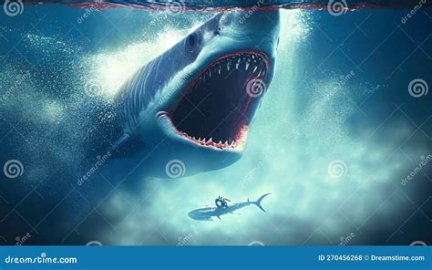 Deep Blue Sea Shark Attack