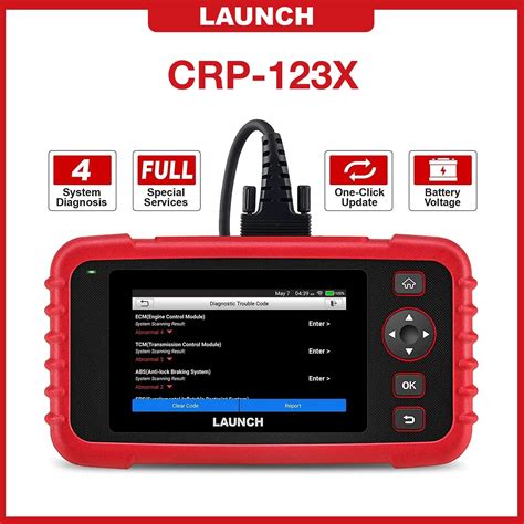 Launch CRP123X Code Reader 4-System Diagnostic Scan Tool – FairTools