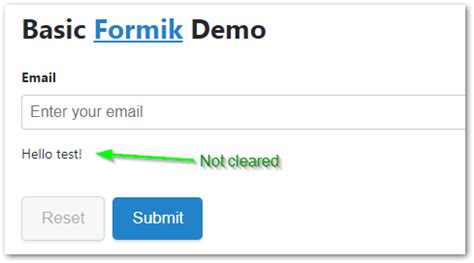 Reactjs Formik Resetform Not Triggering Field Onchange Stack Overflow