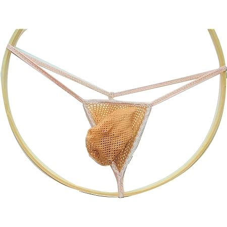 Amazon Mens SUPER STRETCHY Stocking Thong Micro Missle Torpedo G