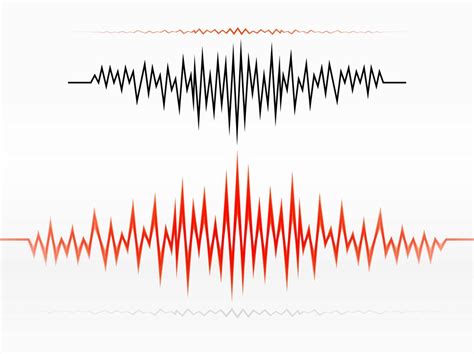 Audio Wave Design Vector Art Graphics Freevector Com