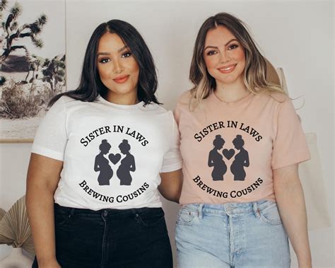Sister In Laws Pregnancy Tee For Pregnant Sister In Laws Pregnancy