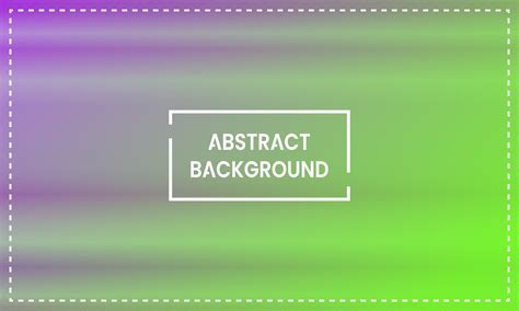 Purple And Light Green Gradient Abstract Background With Horizontal Shine And Frame Simple