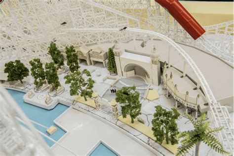 Model Of Pixar Pier Revealed Showing Incredicoaster And Other Attractions
