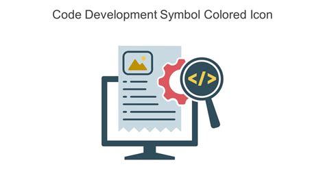 Code Development Symbol Colored Icon In Powerpoint Pptx Png And Editable Eps Format PPT Slide