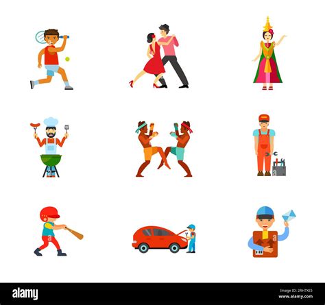 Activity Icon Set Stock Vector Image And Art Alamy